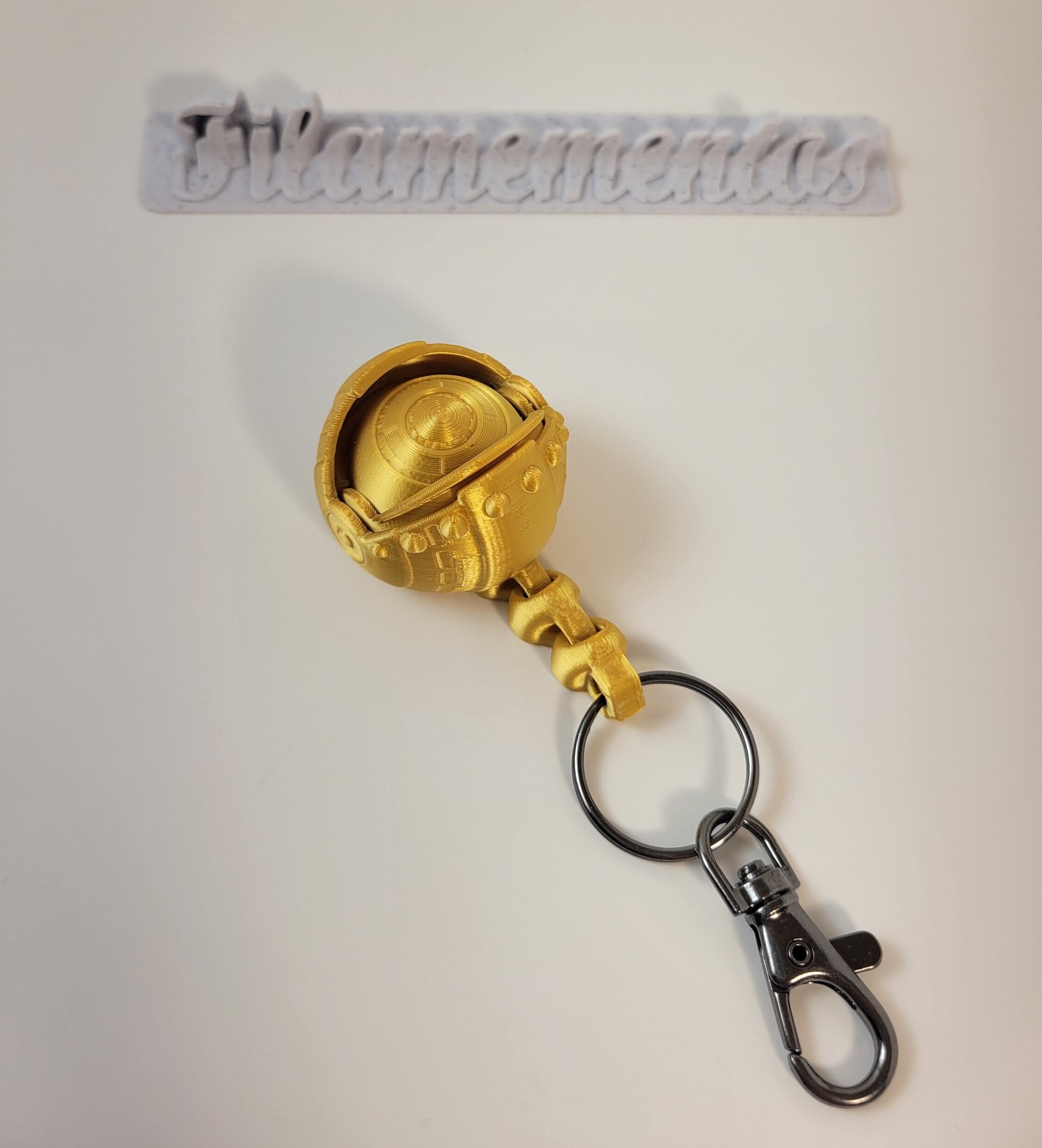 Blinking Robot Eye Keychain - 3D Printed - Etsy