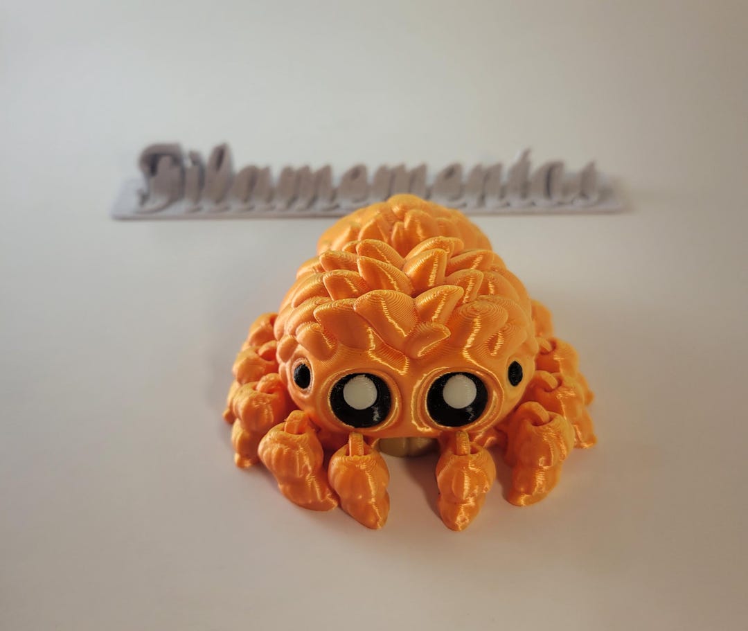 Articulated Halloween Jumping Spider - 3D Printed Toy - Etsy