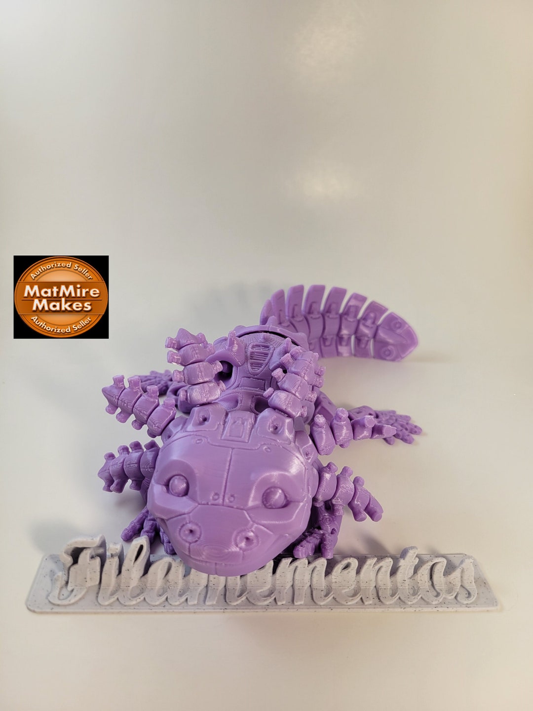 Articulated Robot Axolotl - 3D Printed Toy - Etsy