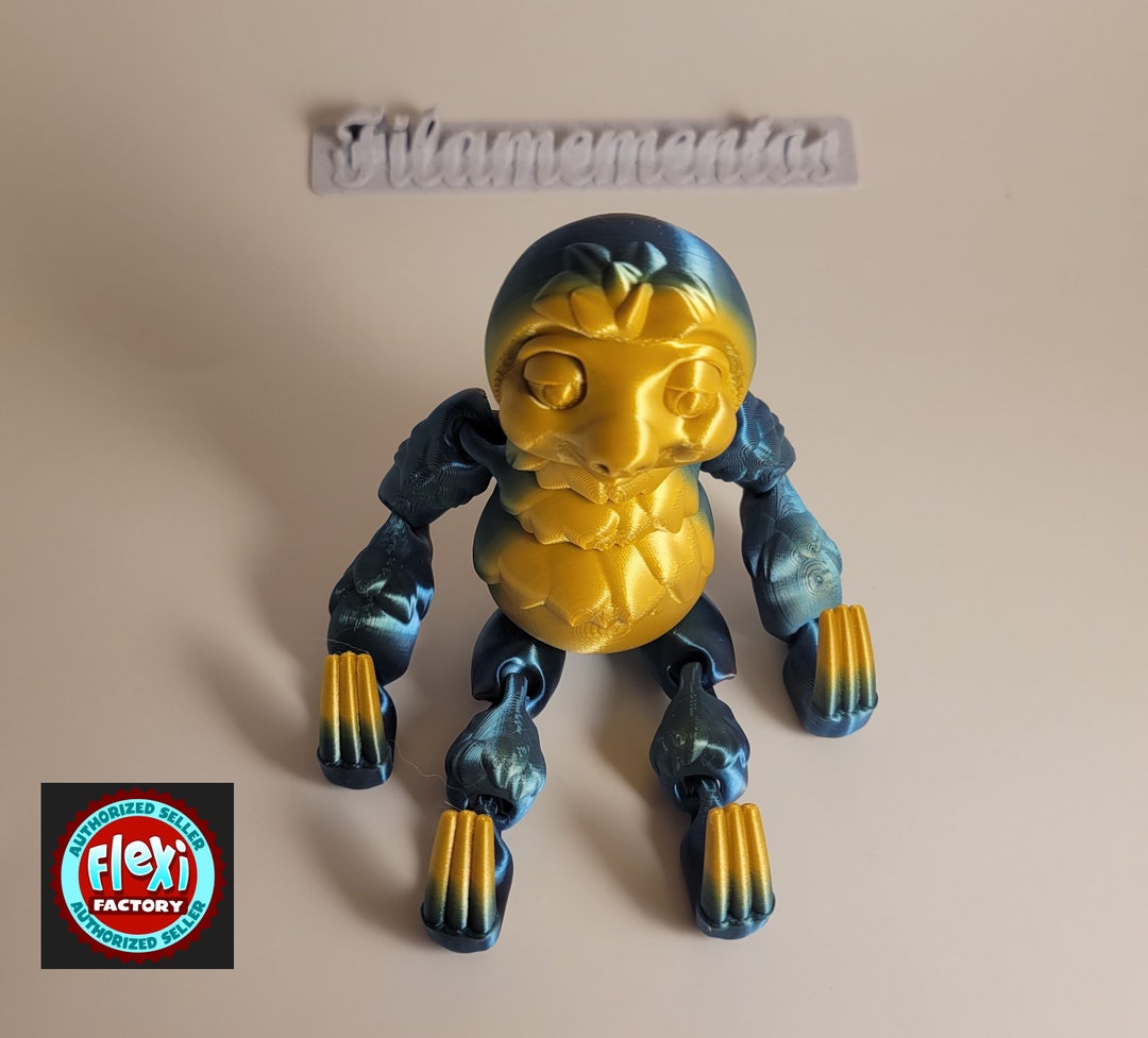 Articulated Sloth 3d Printed Toy - Etsy