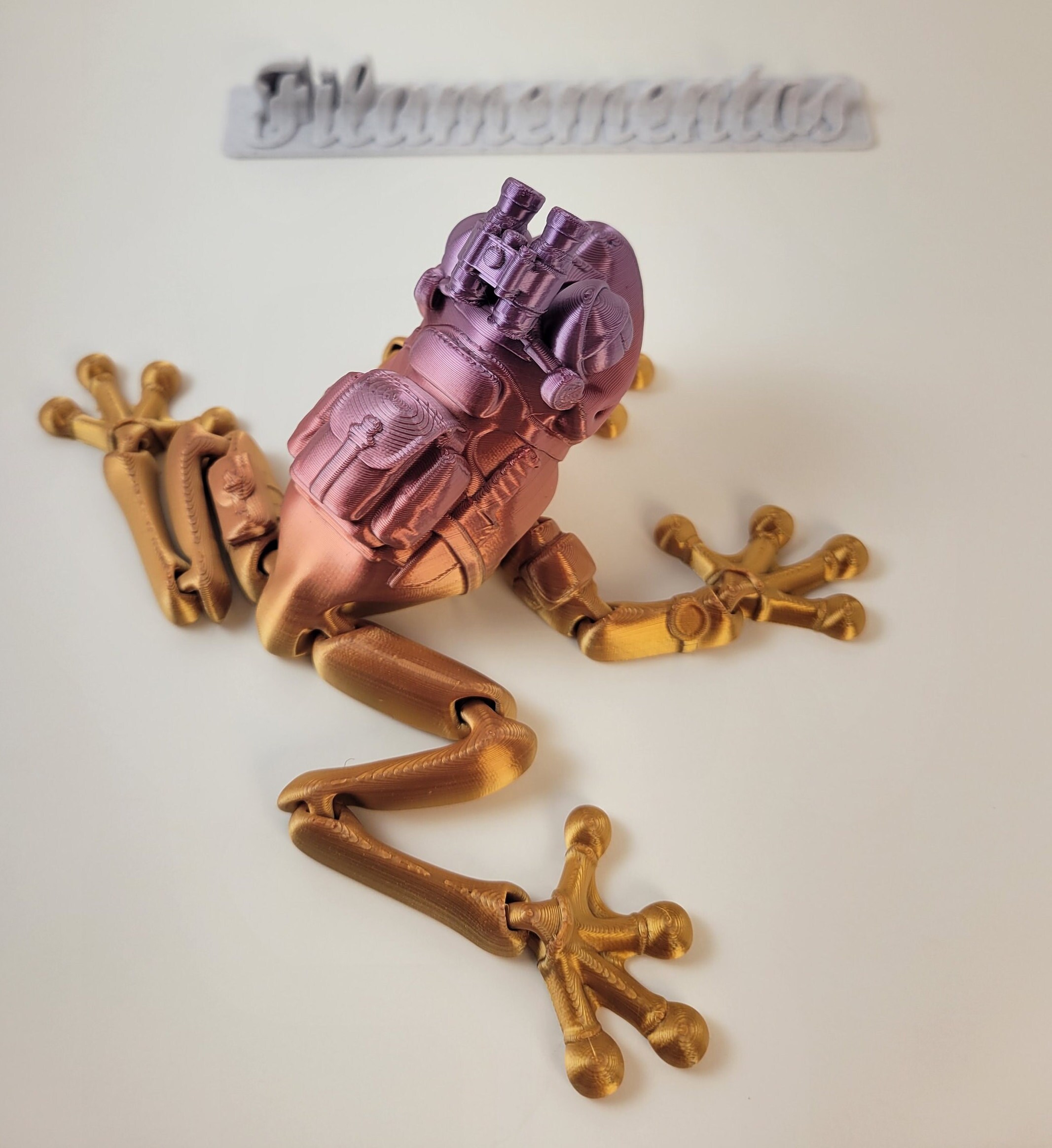 Articulated Special Ops Frog 3D Printed Toy - Etsy