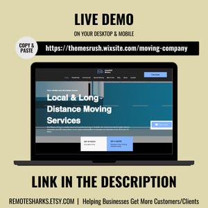 Moving Company Website Design, Moving Company Website Template, Moving ...