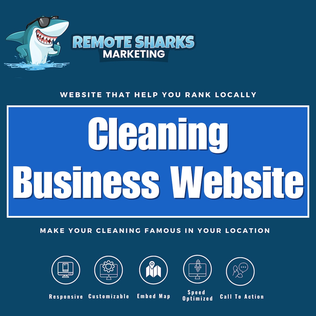 Cleaning Business Website Template, Cleaning Service Website Template ...