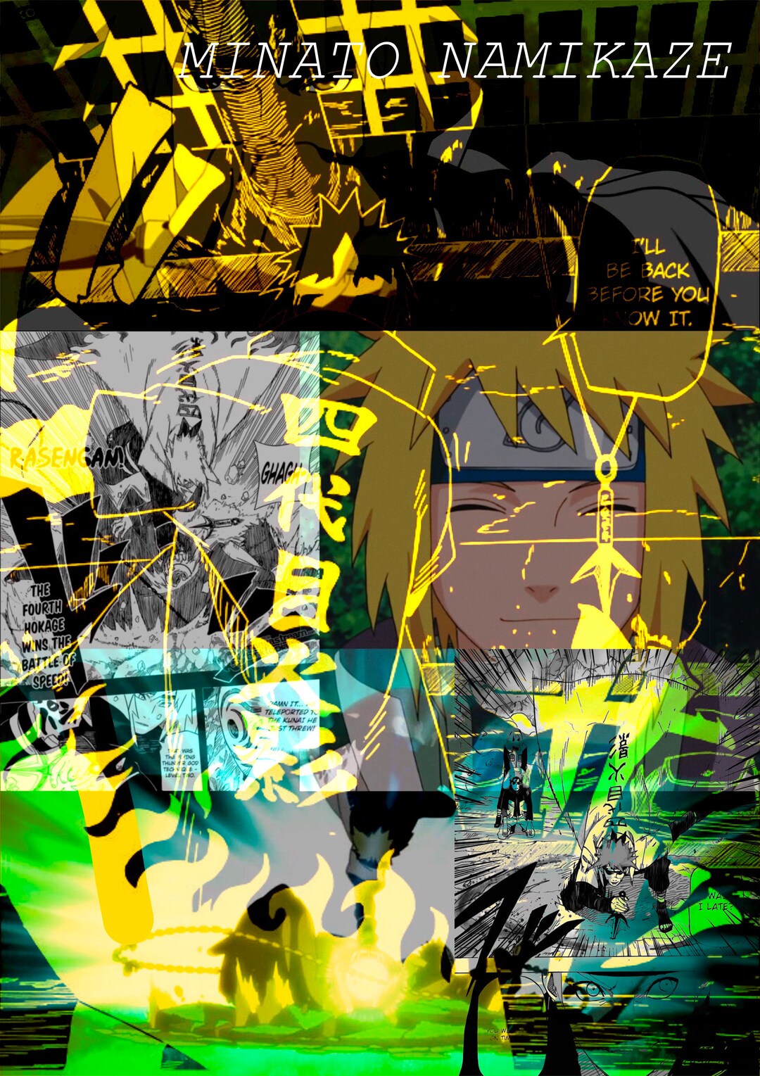 Anime Poster/minato - Etsy