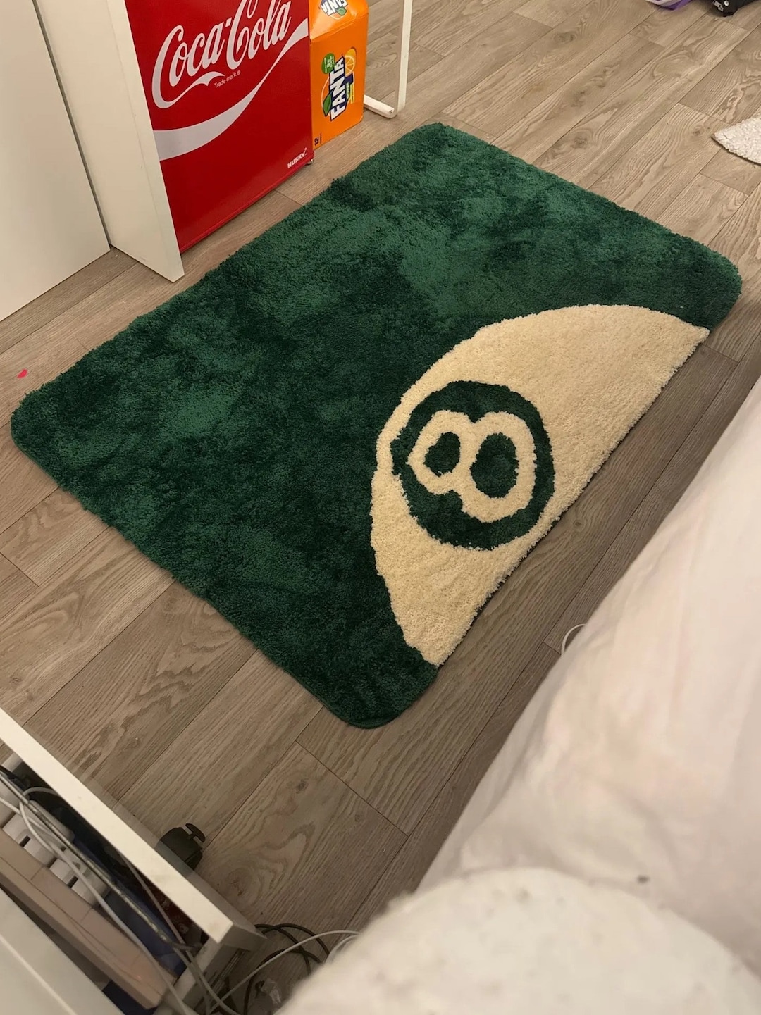 8 Ball Carpet Rug for Bedroom Accent Rug Y2K Design Non Slip Carpet - Etsy