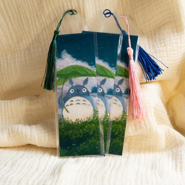 Ghibli Bookmark - Etsy