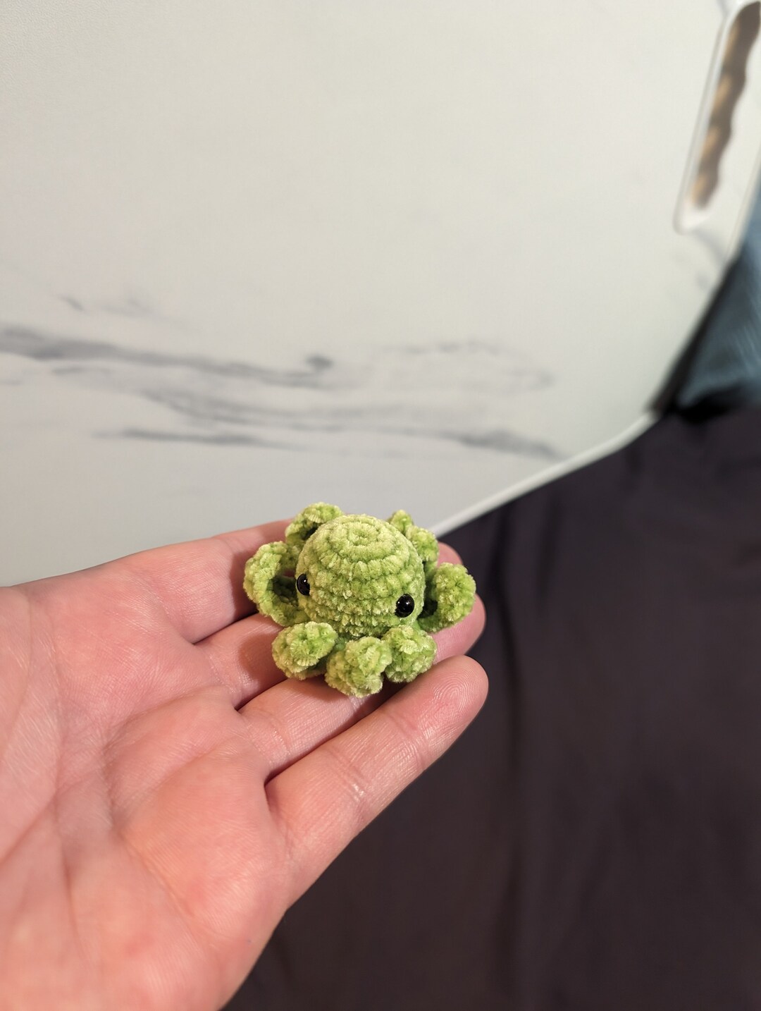 MULTIPACK Mini Tiny Multi Colors Crocheted Octopuses. Made With Velvet ...