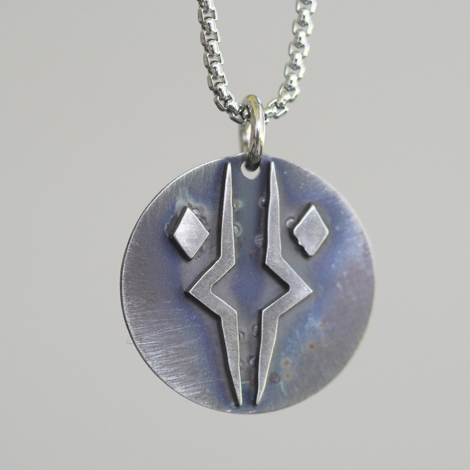 Ahsoka Tano Fulcrum Symbol Necklace Star Wars Gift Stainless Steel ...