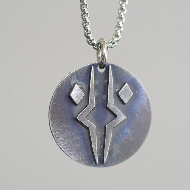 Ahsoka Tano Fulcrum Symbol Necklace Star Wars Gift Stainless Steel ...