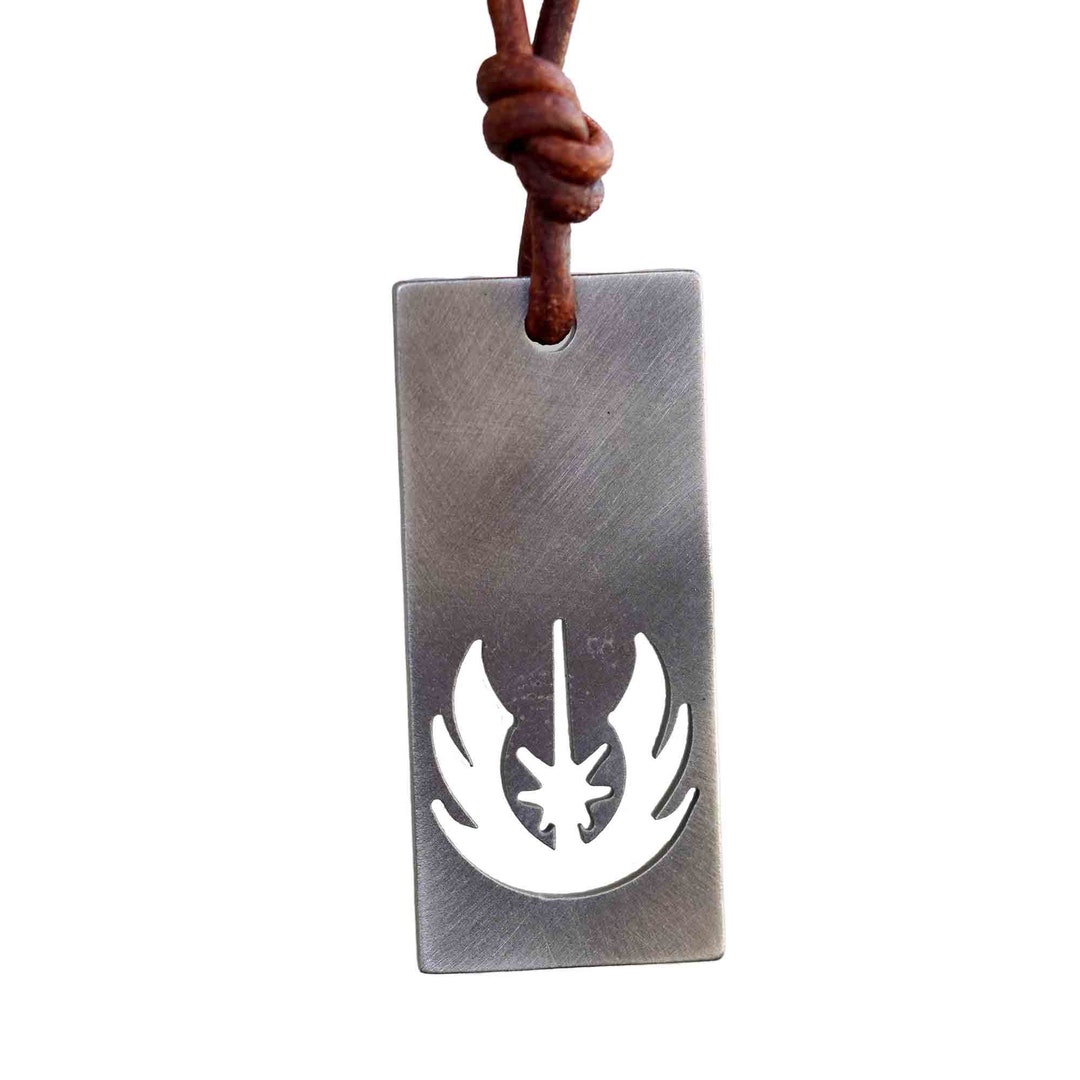 Jedi Order Crest Logo Necklace Star Wars Jewelry Leia Luke Skywalker - Etsy