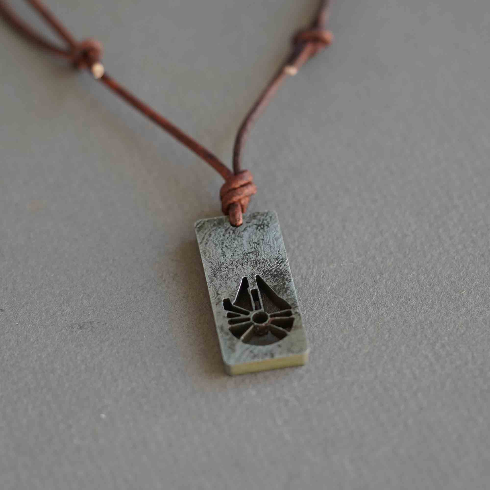 The Millennium Falcon Necklace Star Wars Jewelry Clone War Jedi ...