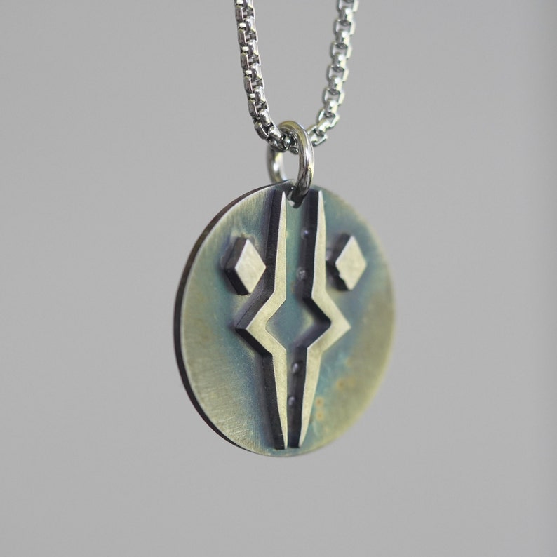 Ahsoka Tano Fulcrum Symbol Necklace Star Wars Gift Stainless Steel ...