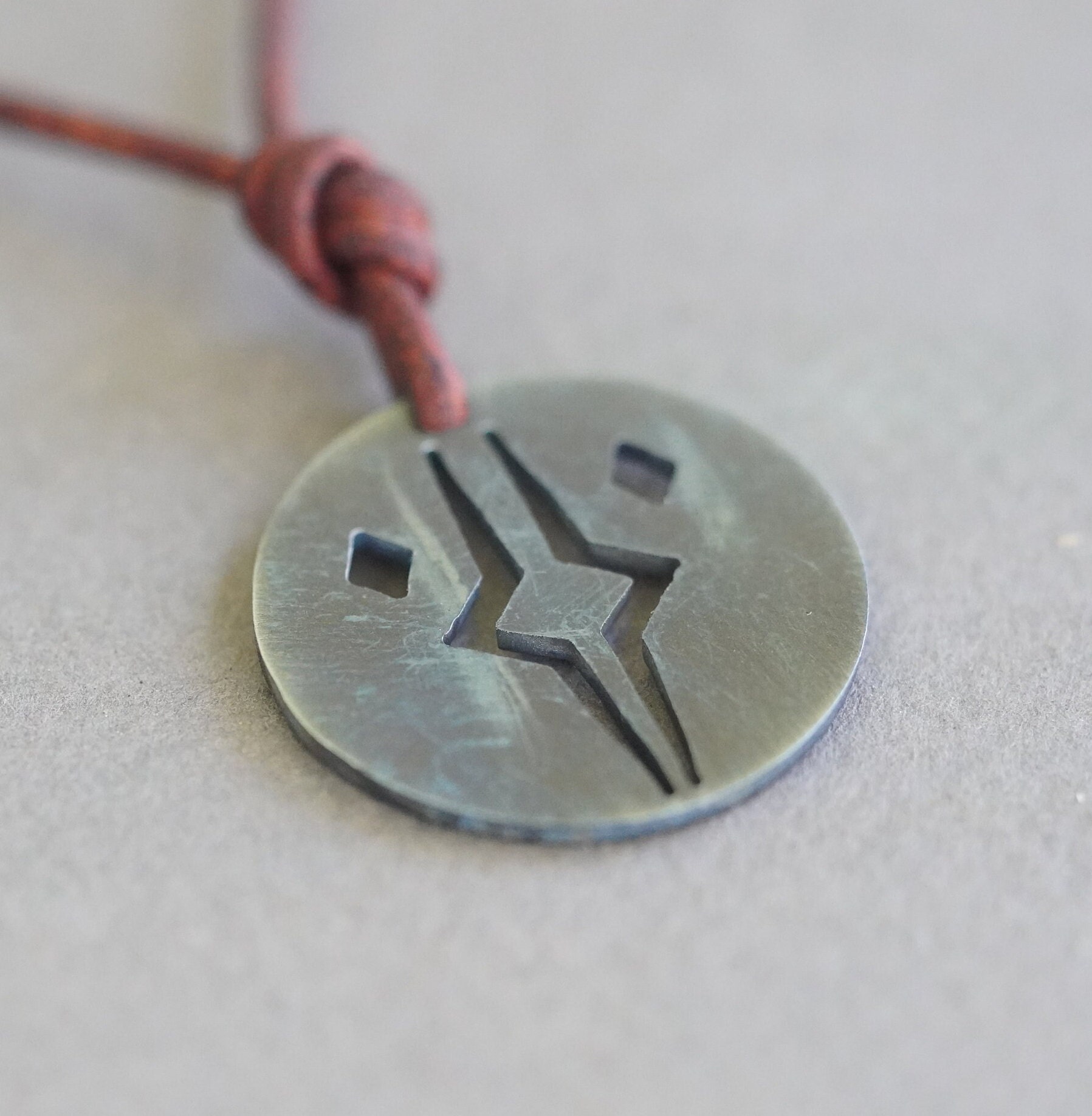 Ahsoka Tano Necklace Fulcrum Symbol Jewelry Star Wars Gift - Etsy