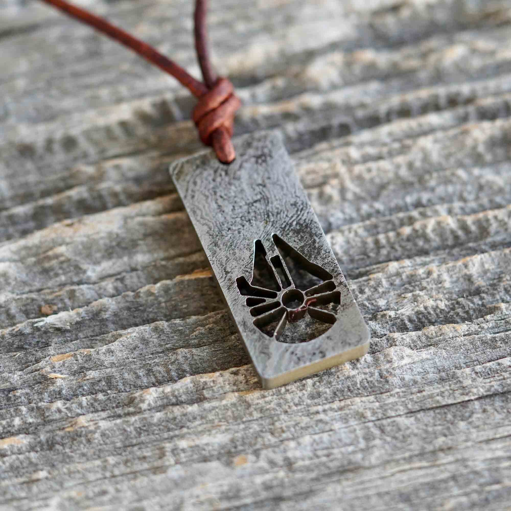 The Millennium Falcon Necklace Star Wars Jewelry Clone War Jedi ...
