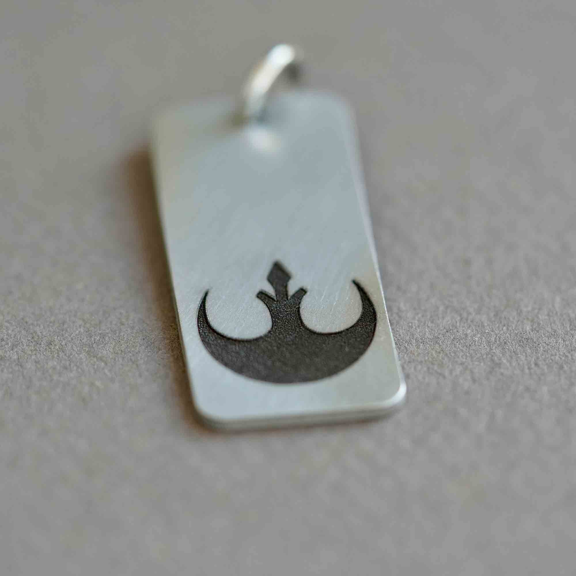 Rebel Alliance Insignia Logo Necklace Star Wars Gift Jewelry Clone Wars ...