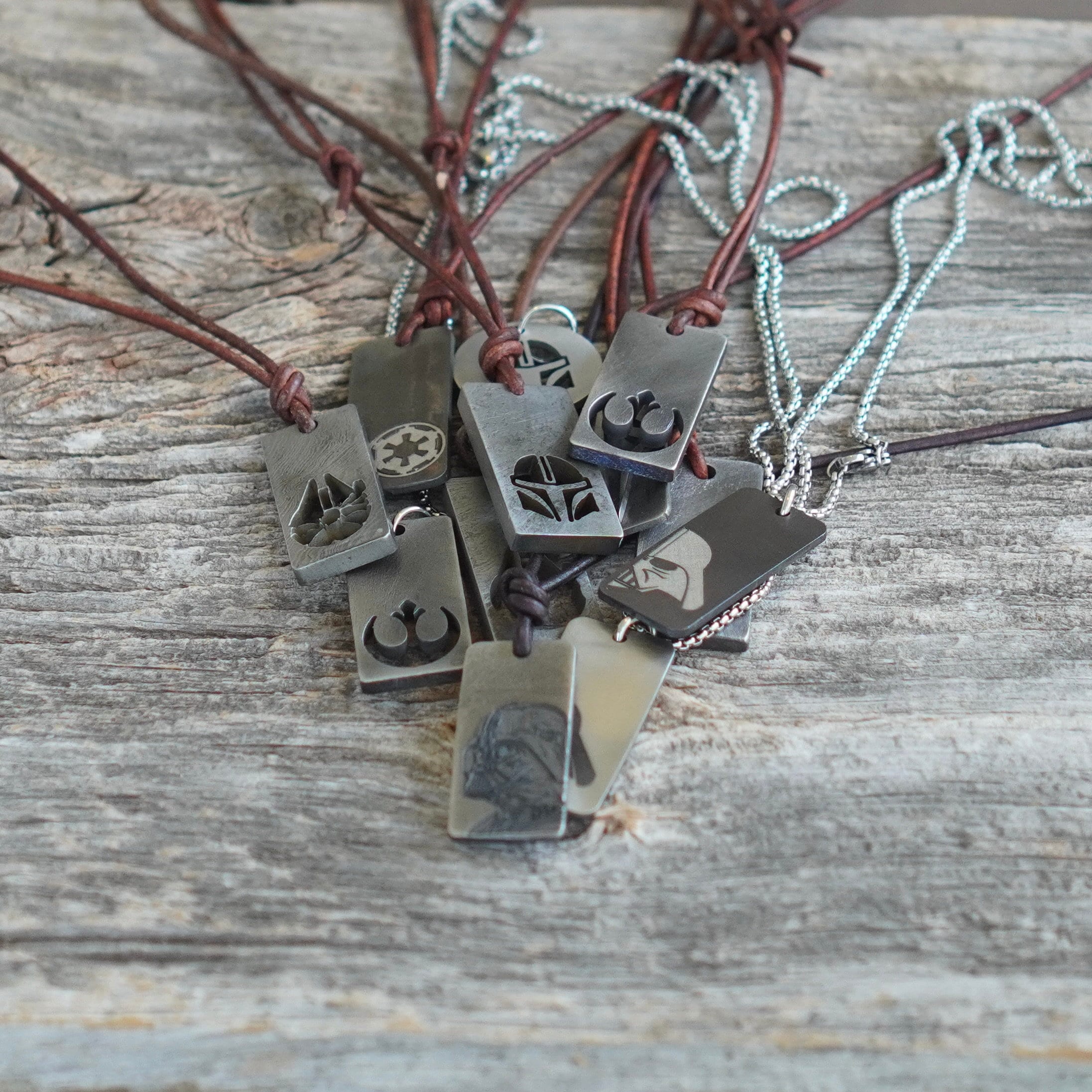 Ahsoka Tano Fulcrum Symbol Necklace Star Wars Gift Stainless Steel ...