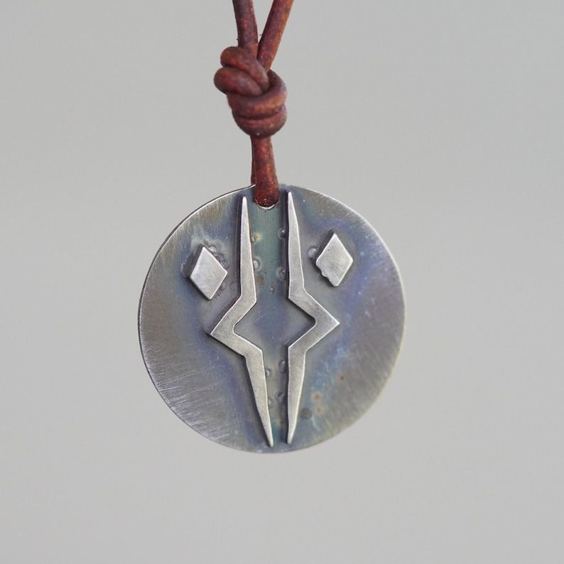 Ahsoka Tano Fulcrum Symbol Necklace Star Wars Gift Stainless Steel ...
