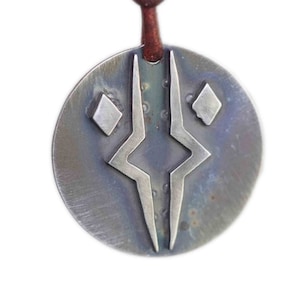 Ahsoka Tano Fulcrum Symbol Necklace Star Wars Gift Stainless Steel ...