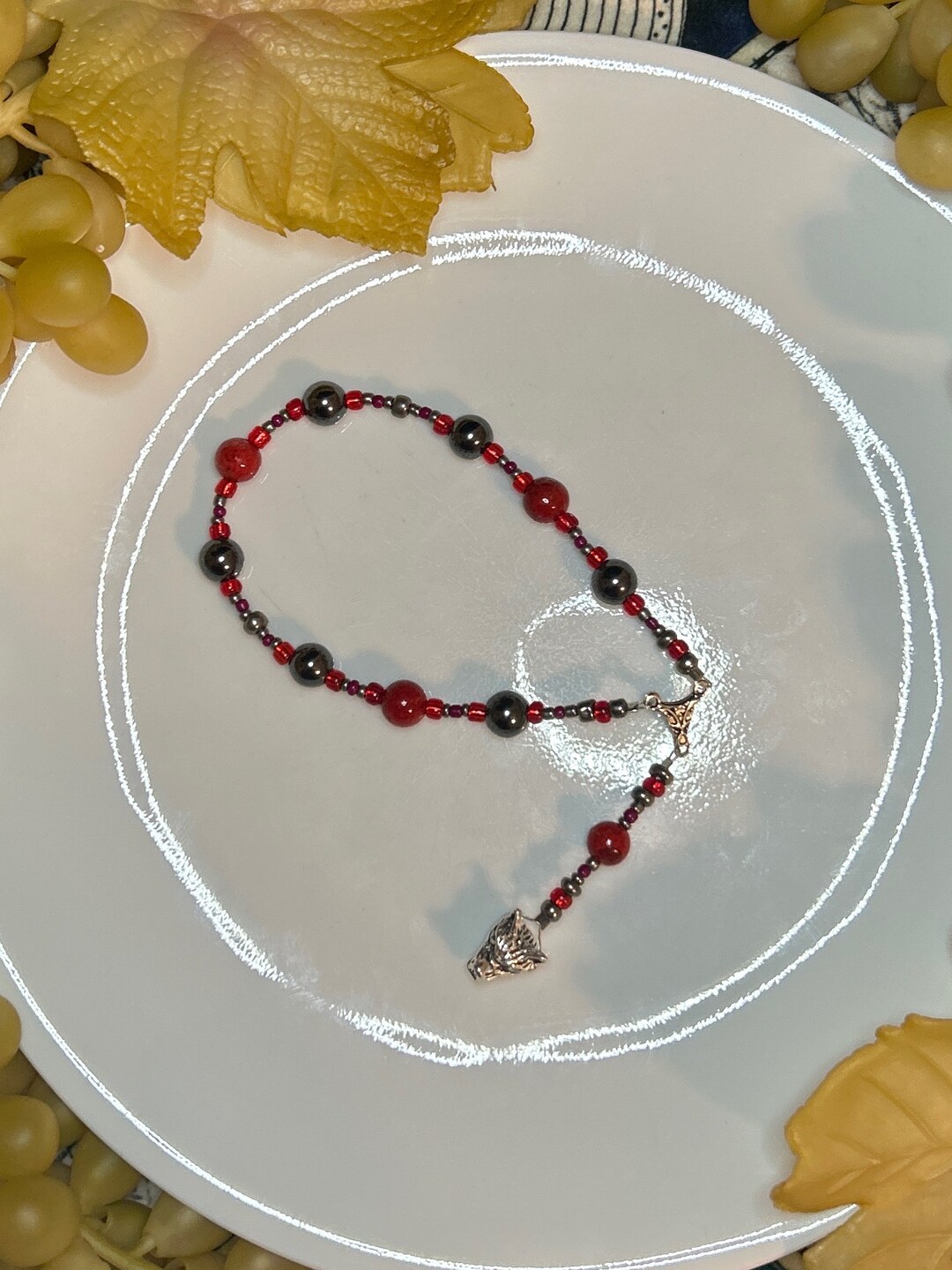 Small Fenrir Prayer Beads: Norse Child of Loki, Child of Foretold Fate ...