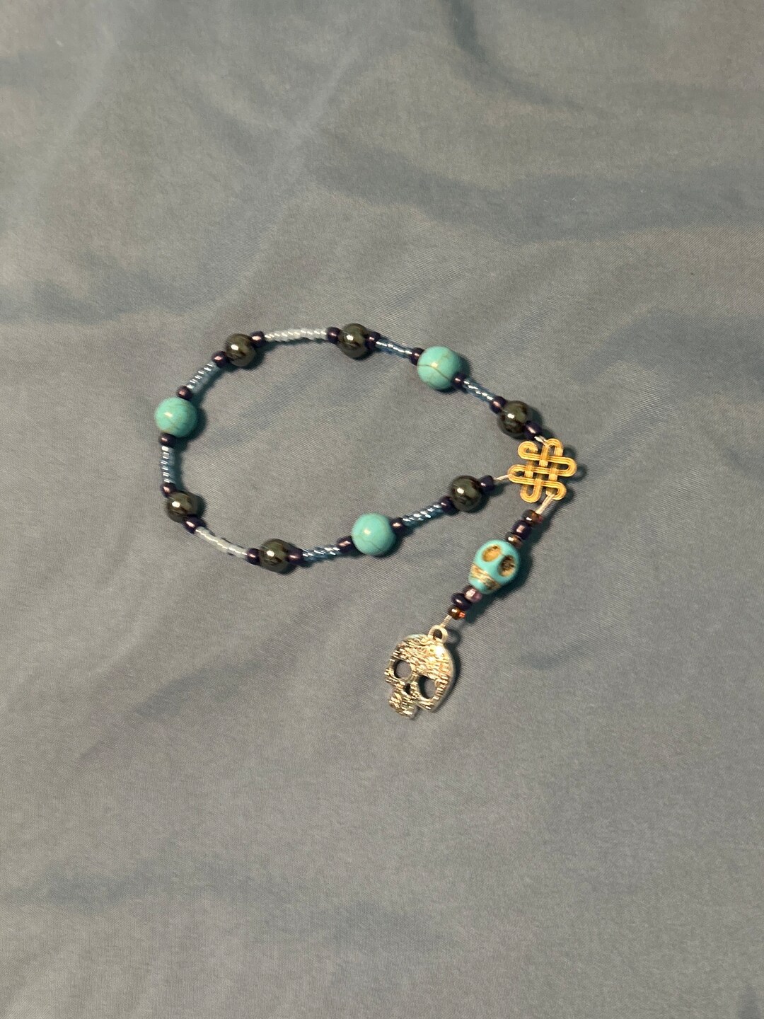 Small Hel Prayer Beads: Norse Goddess of the Dead, Ruler of Helheim - Etsy