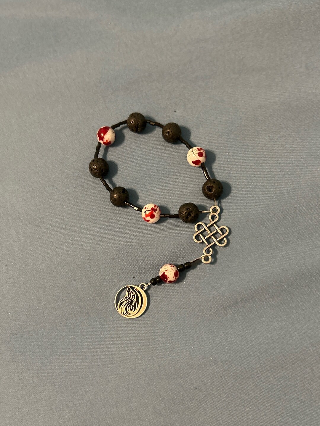 Small Fenrir Prayer Beads: Norse Child of Loki, Child of Foretold Fate ...