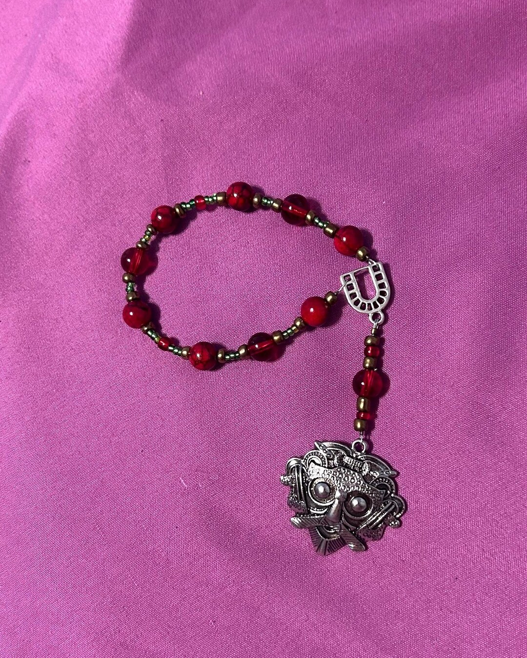 Small Loki Prayer Beads: Norse God of Trickery, Wit, Change, and Fire ...