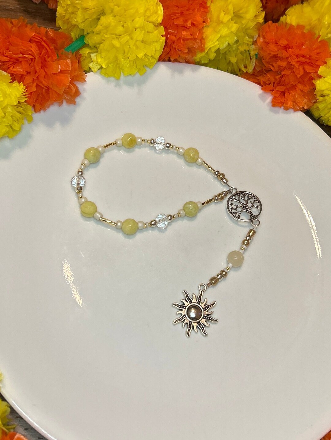 Small Baldr Prayer Beads: Norse God of Joy and Light - Etsy