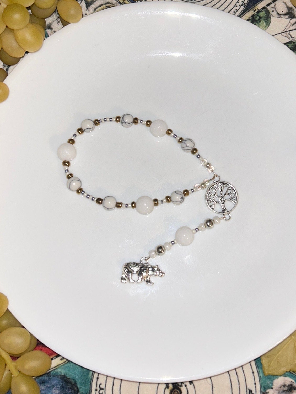 Small Skadi Prayer Beads: Norse Jötunn Goddess of Winter - Etsy