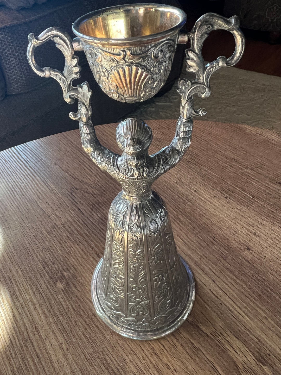 Vintage Silver Plated German Bridal Wedding Cup - Etsy