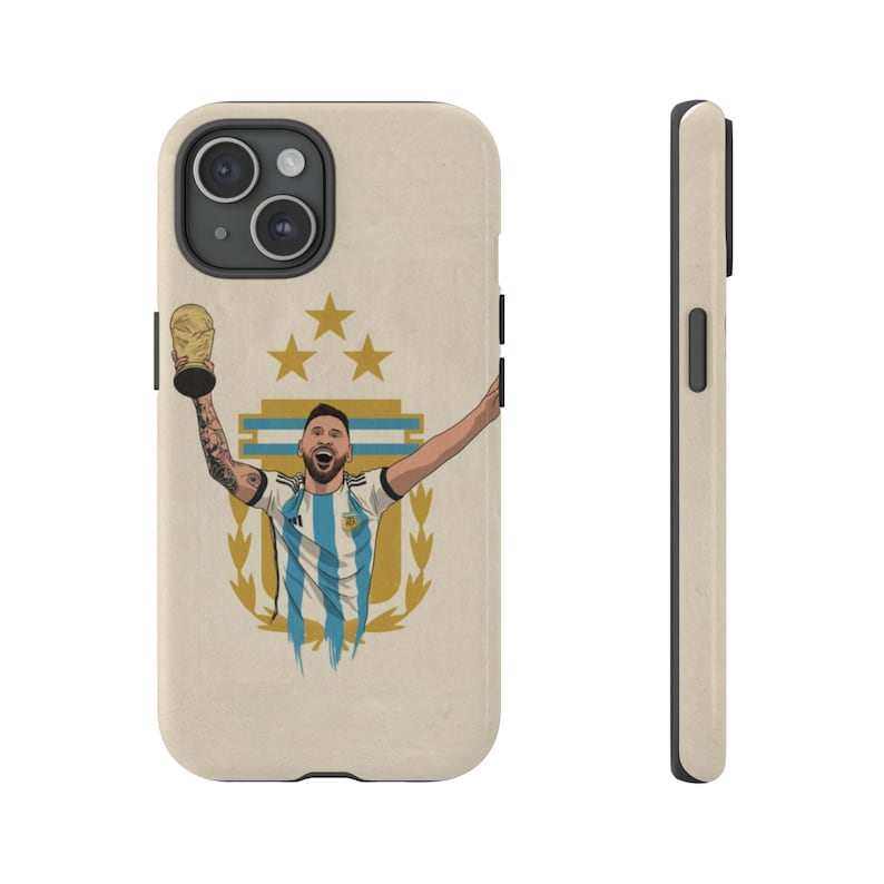 Lionel Messi Phone Case, World Cup Argentina Messi, Soccer Gift ...