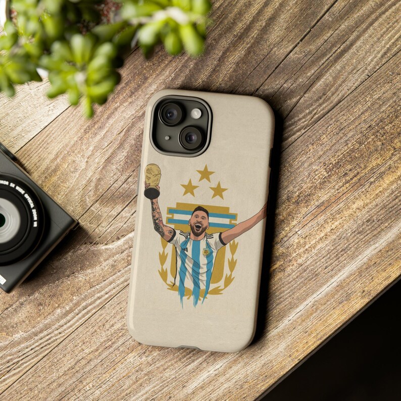 Lionel Messi Phone Case, World Cup Argentina Messi, Soccer Gift ...