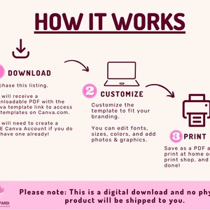 Editable Sign up Sheet Template, Printable Sign in Sheet Bundle ...
