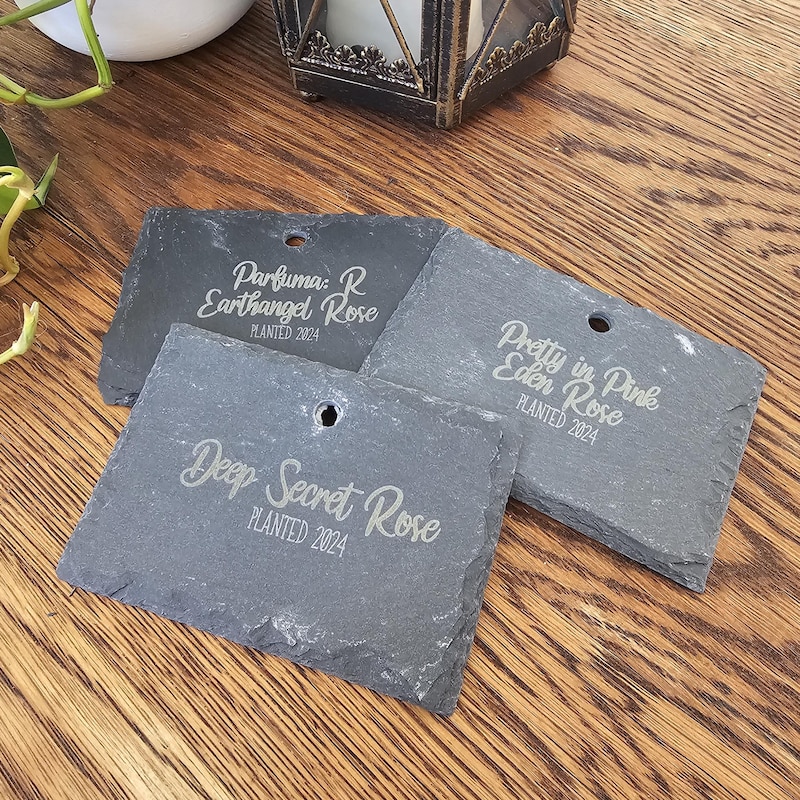 Slate Garden Markers - Etsy