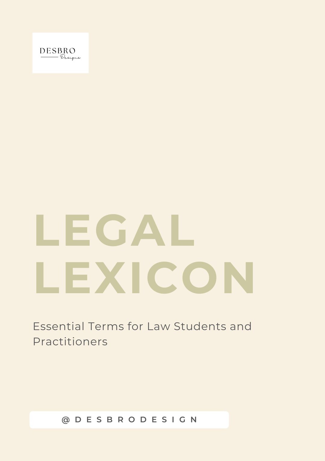 Legal Lexicon A-Z E-book - Etsy