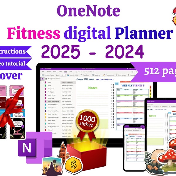 Onenote Templates - Etsy