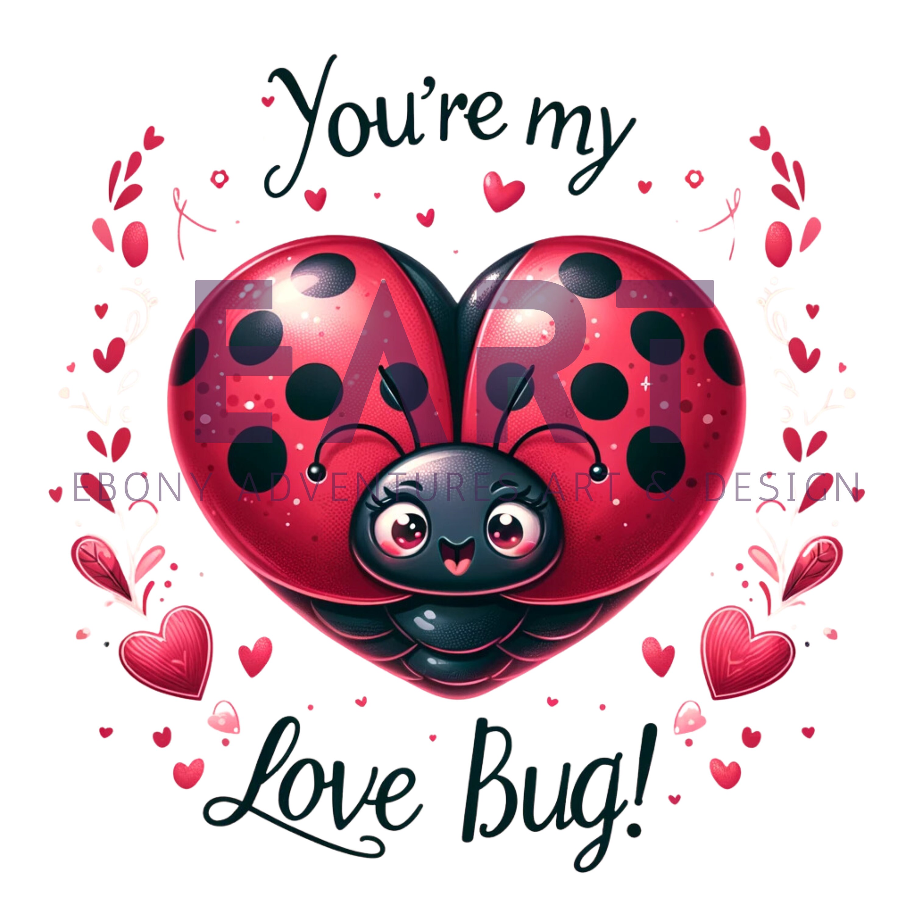 Love Bug Clipart Cute Love PNG Love Connection Unique Valentine Love ...