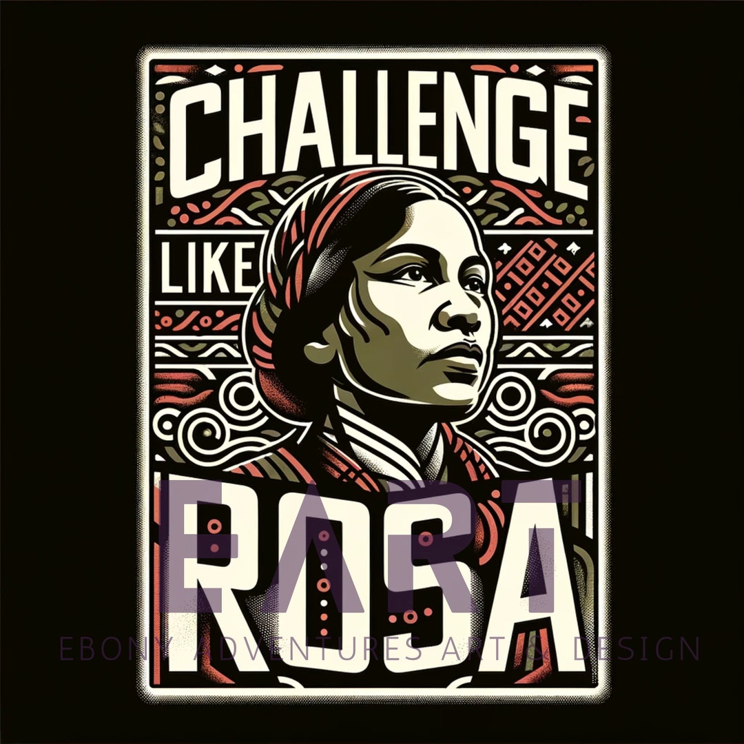 Rosa Parks Clipart Black History Month Civil Rights Icons Black ...