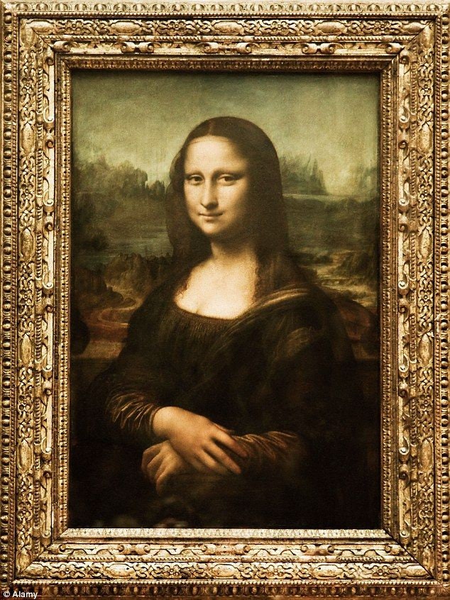 Mona Lisa Del Giocondo Leonardo Da Vinci's 15031506 Portrait of Mona ...
