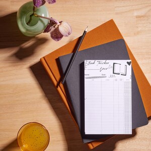 Book Tracker Bookmark Printable Reading List Digital Download,print H-q ...