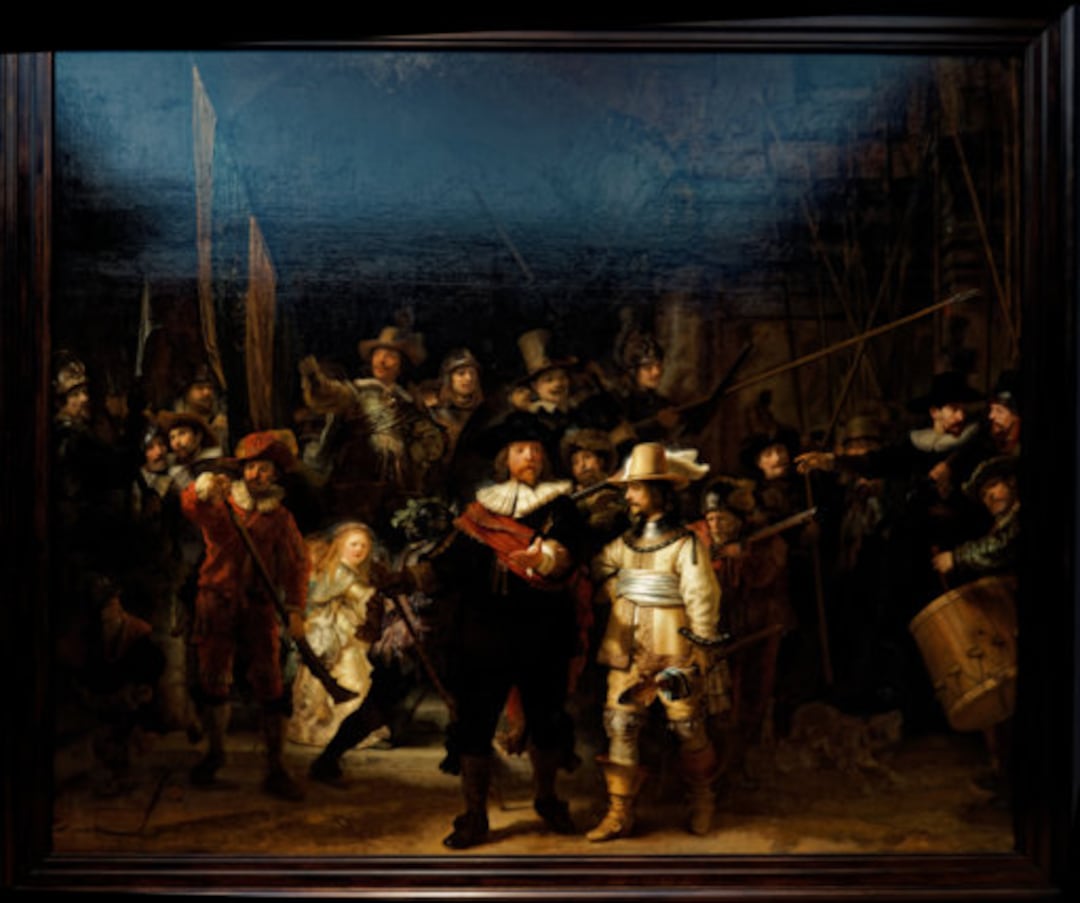 Rembrandt's the Night Watch Print – High-resolution Fine Art (digital ...