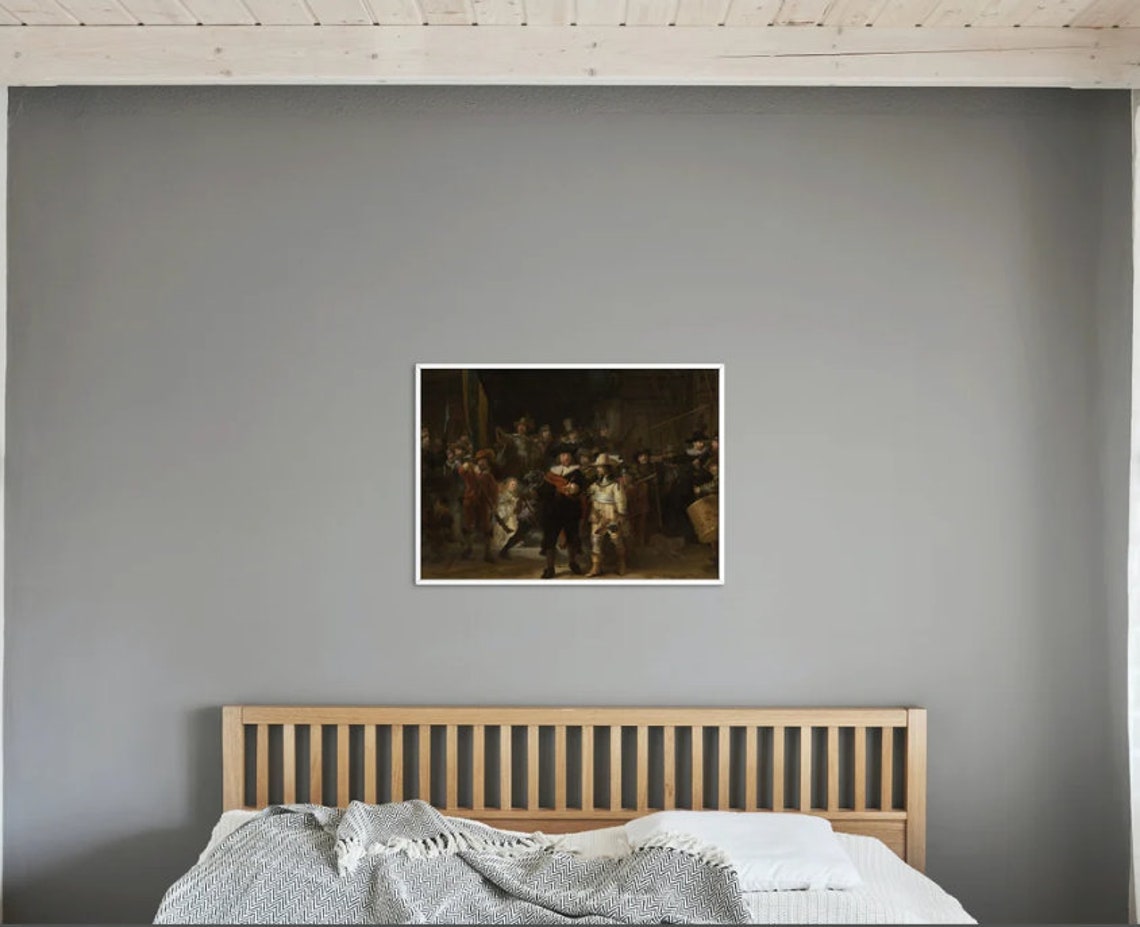 Rembrandt's the Night Watch Print – High-resolution Fine Art (digital ...