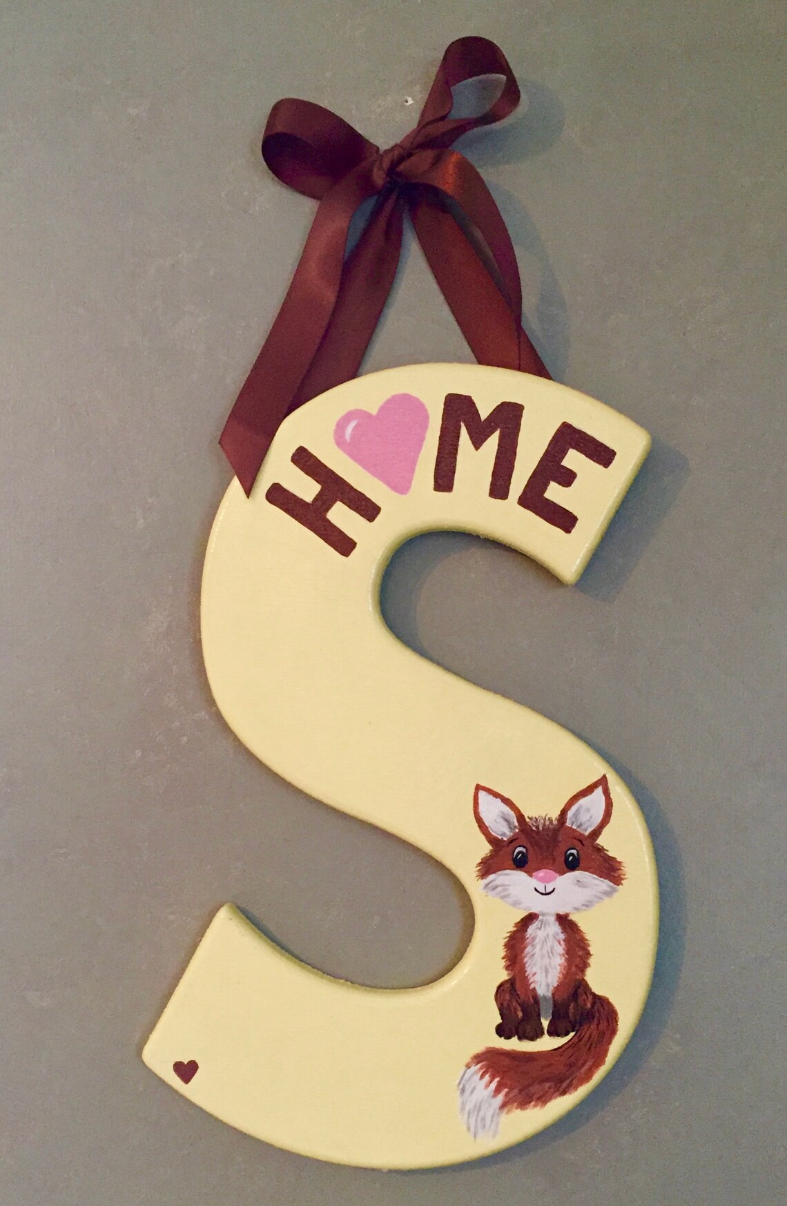 Decorative Wood Letters, Personalize, Hand-painted - Etsy