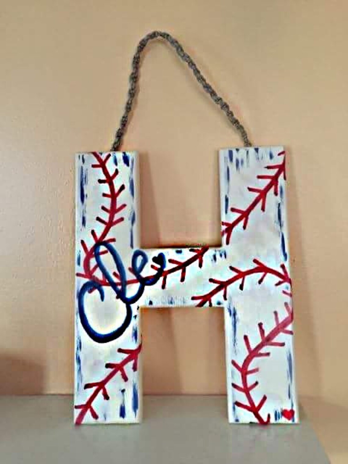 Sports Themed Wood Letters, Personalized, Hand-painted. Football ...