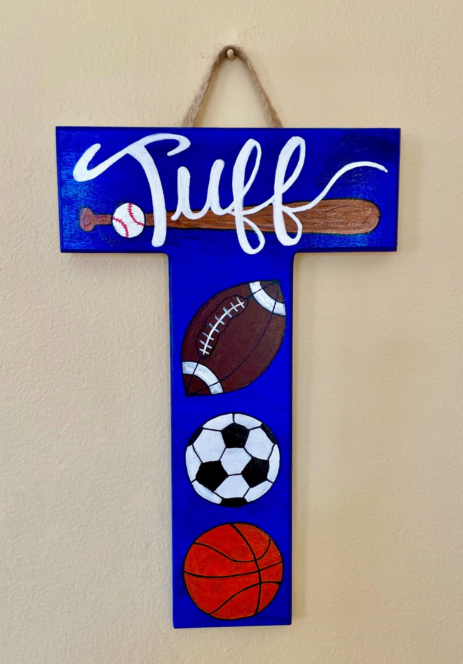 Decorative Wood Letters, Personalize, Hand-painted - Etsy