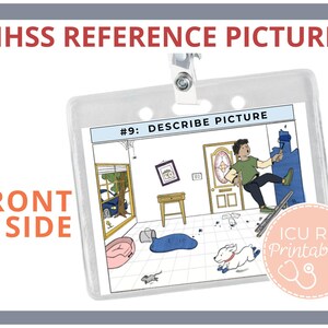 Stroke Badge Insert Bundle: Recognizing a Stroke & NIH Stroke Scale ...