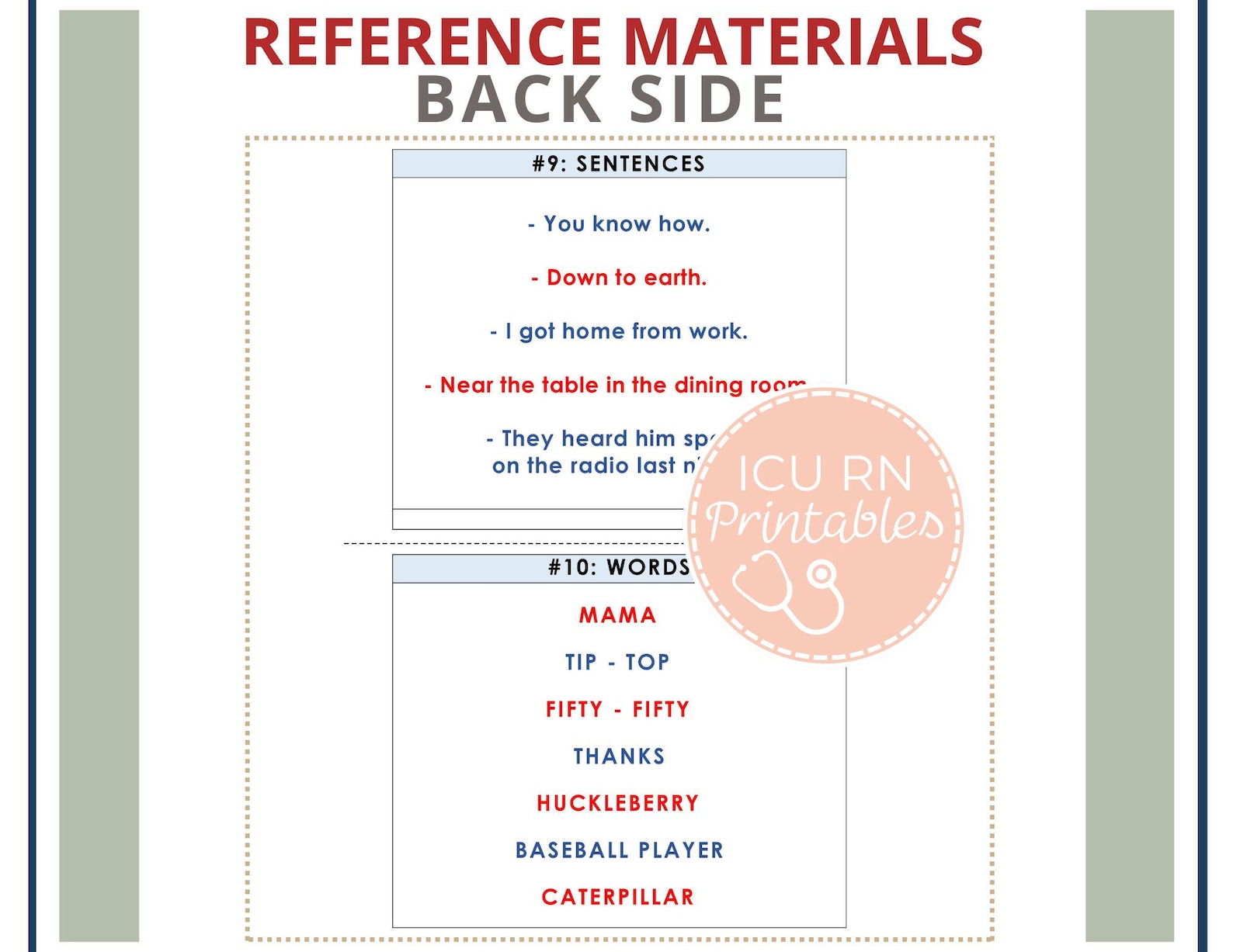 NIH Stroke Scale Assessment Form [ NIHSS ] | Printable PDF Download - Etsy