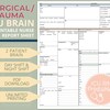 Pcu/step-down/telemetry Nurse Brain Report Sheet | Printable PDF ...