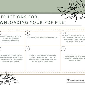 ICU Liberation A-F Bundle Printable PDF Download - Etsy