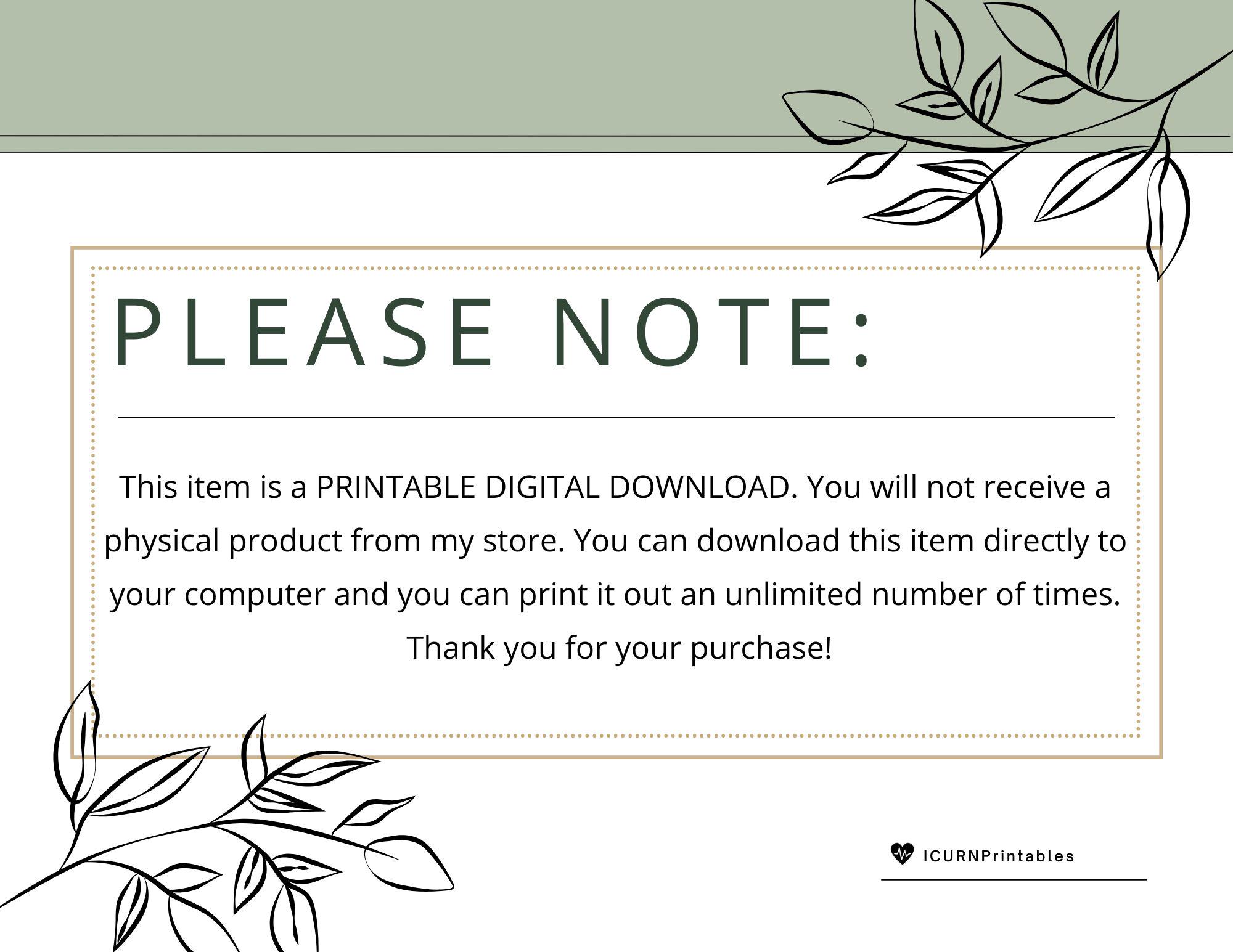 NIH Stroke Scale Assessment Form [ NIHSS ] | Printable PDF Download - Etsy