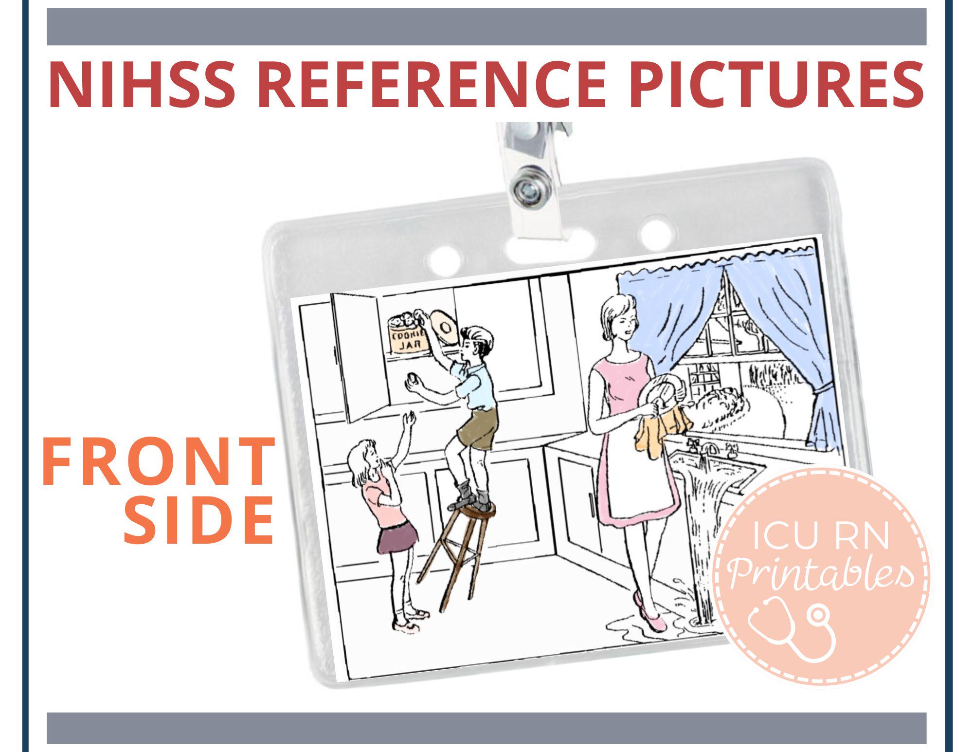 NIH Stroke Scale NIHSS Printable PDF Download - Etsy